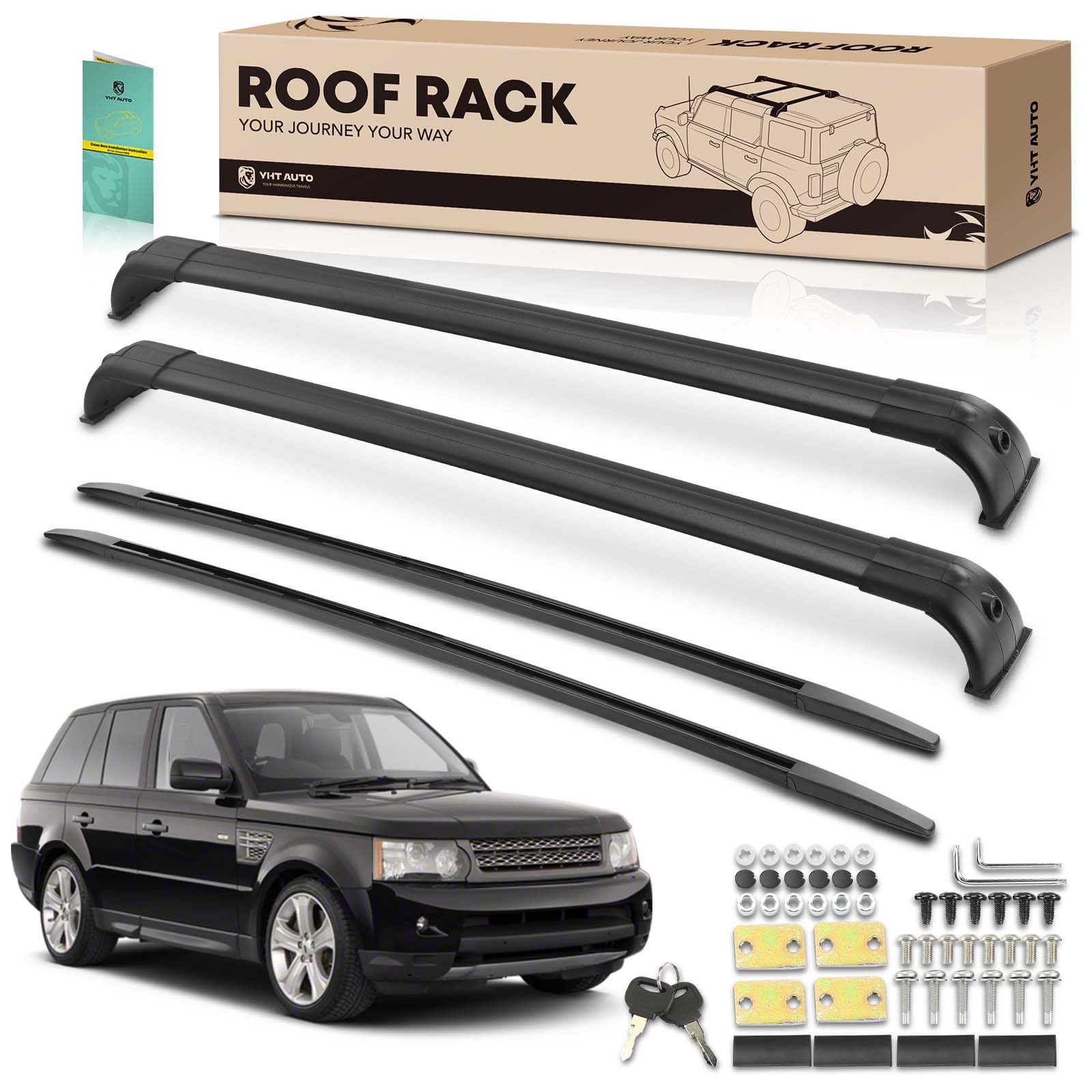 Amazon.com: YHTAUTO Car Roof Rack Cross Bar Compatible with Land Rover ...