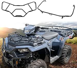 Amazon.com: CPOWACE ATV Rear Front Rack Extender Compatible with ...