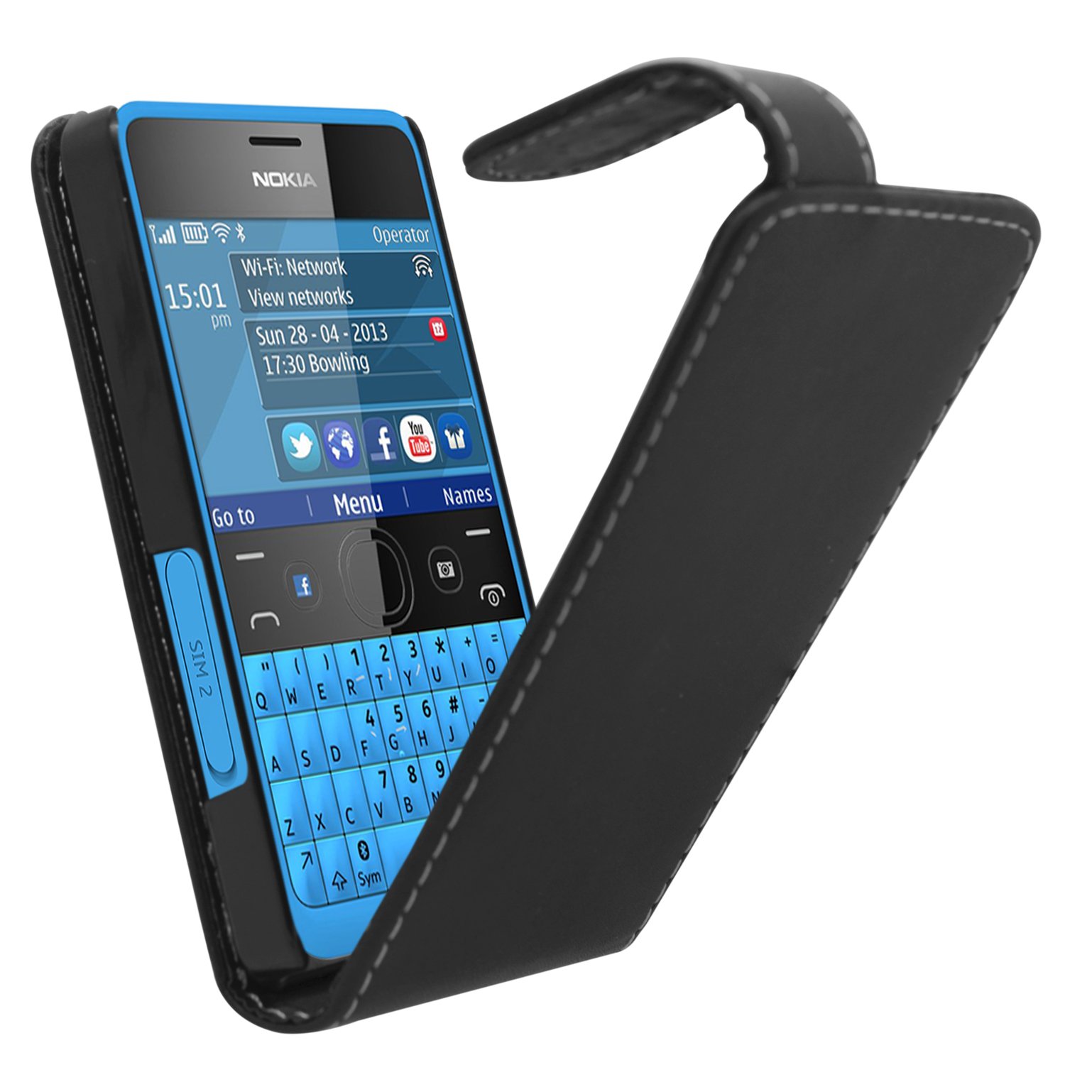 Nokia Asha 210 Flip Cover