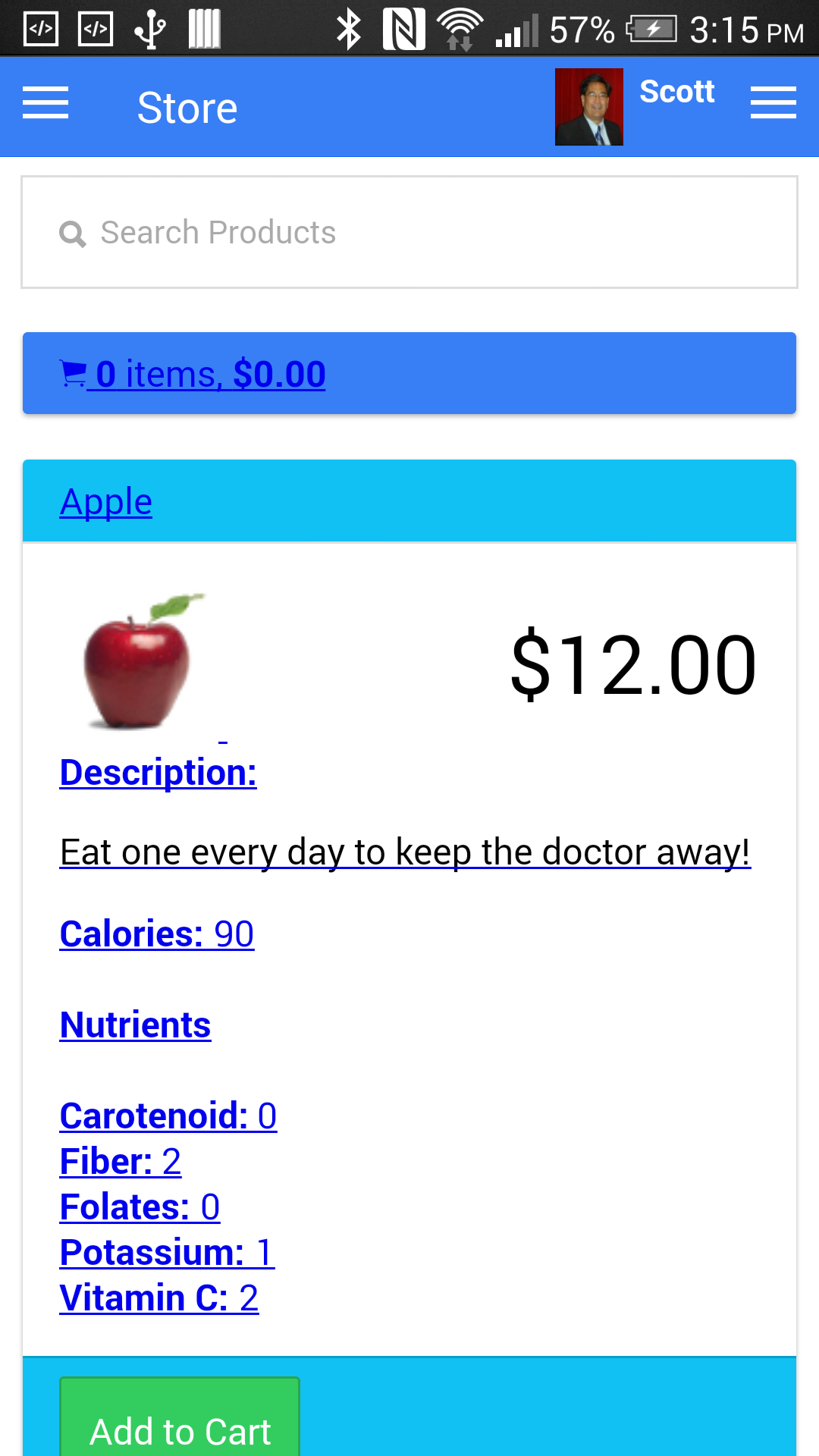 Shopping Cart with User Authorization Demo using Ionic and Firebase ...