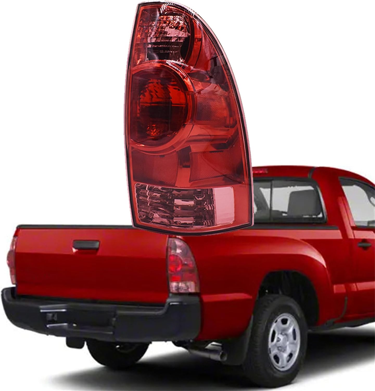 Silscvtt Passenger Side Rear Brake Tail Light Assembly Replacement for ...