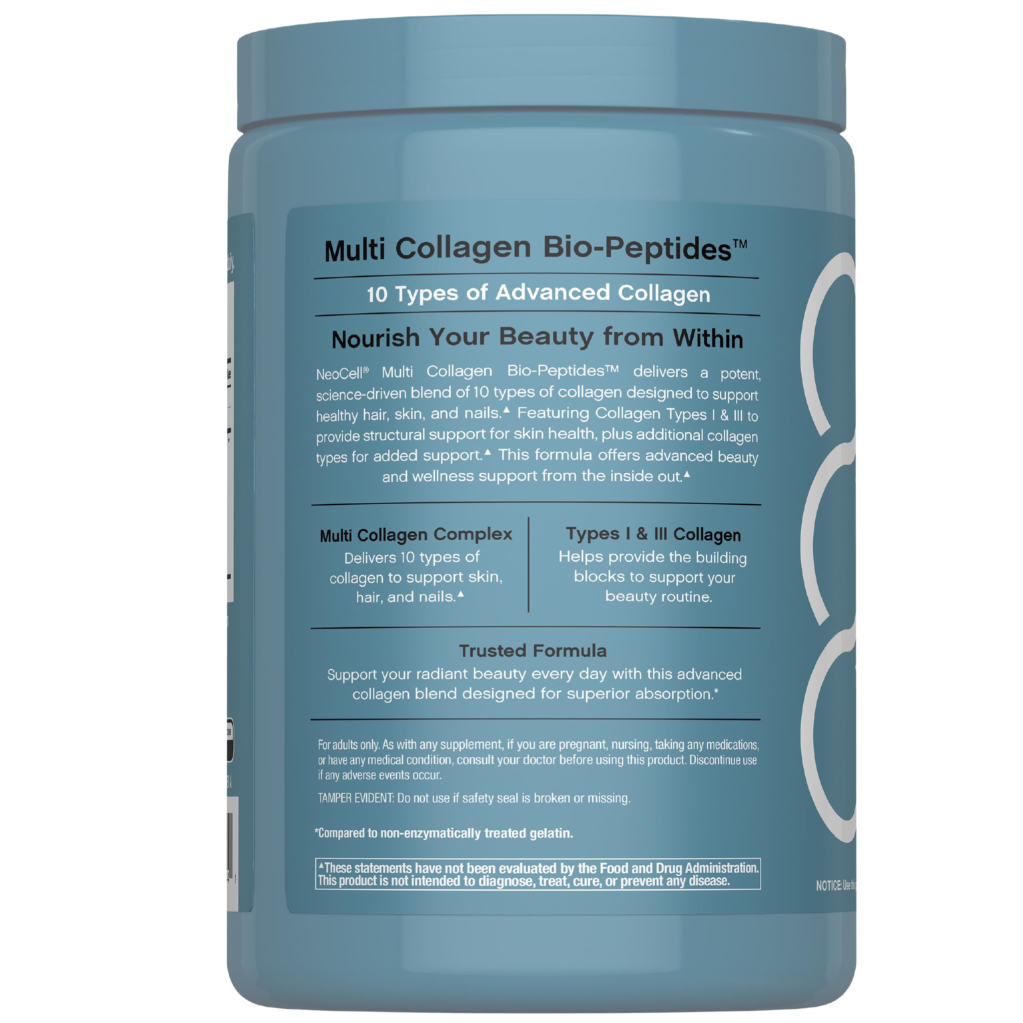 Snapklik.com : Multi Collagen Peptides Capsules 360 Pills 10 Types Of ...