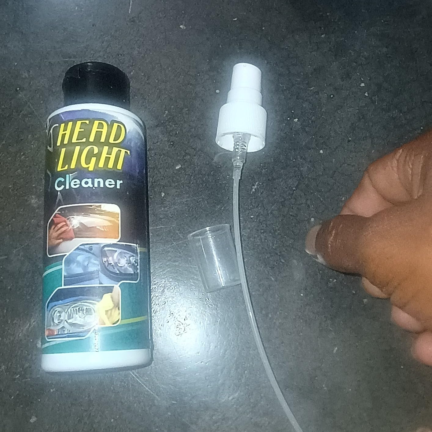 Lootzoo Headlight Lens Cleaner, Restorer, Shiner, for Vehicles (110ml ...