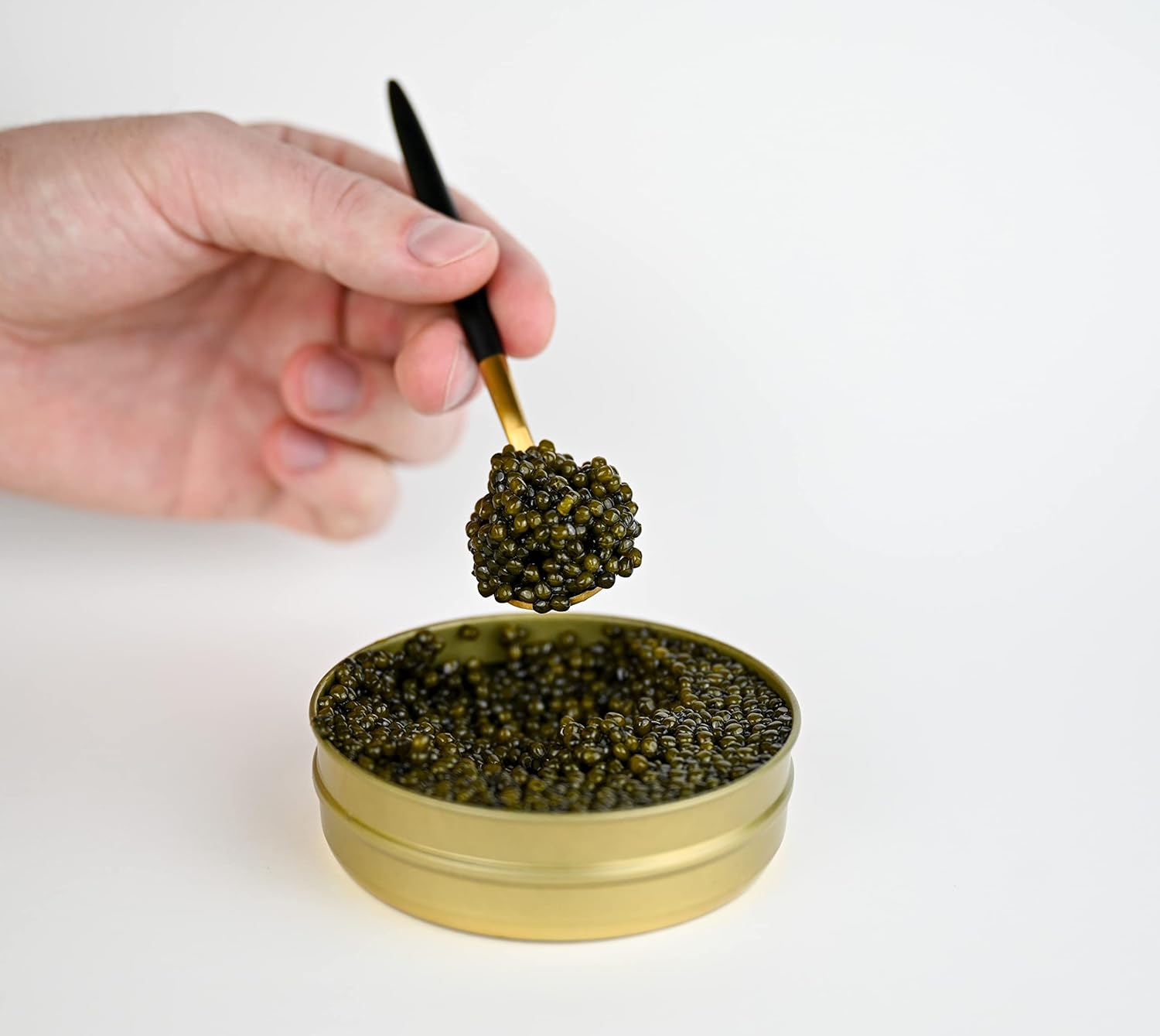 La Mar Caviar Kaluga – Caviar negro híbrido tamaño – 125 g44 oz ...