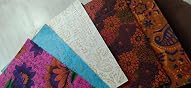 Paraspapermart A4 Handmade Paper Jaipuri Print Card (Assorted) - Pack ...
