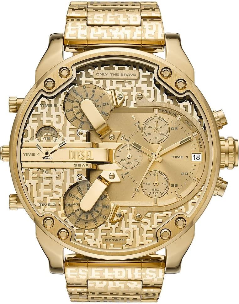 Diesel Montre pour Homme Mr. Daddy 2.0 Quartz/2 Mouvement manuel ...