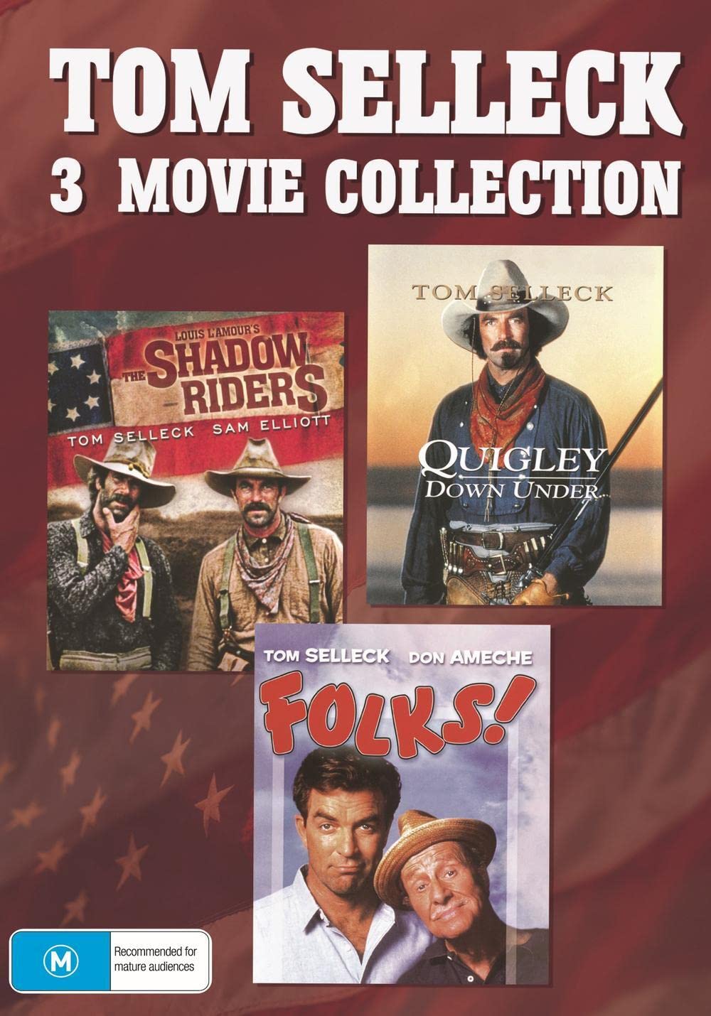 Amazon.com: Tom Selleck 3 Movie Collection (Shadow Riders / Quigley ...