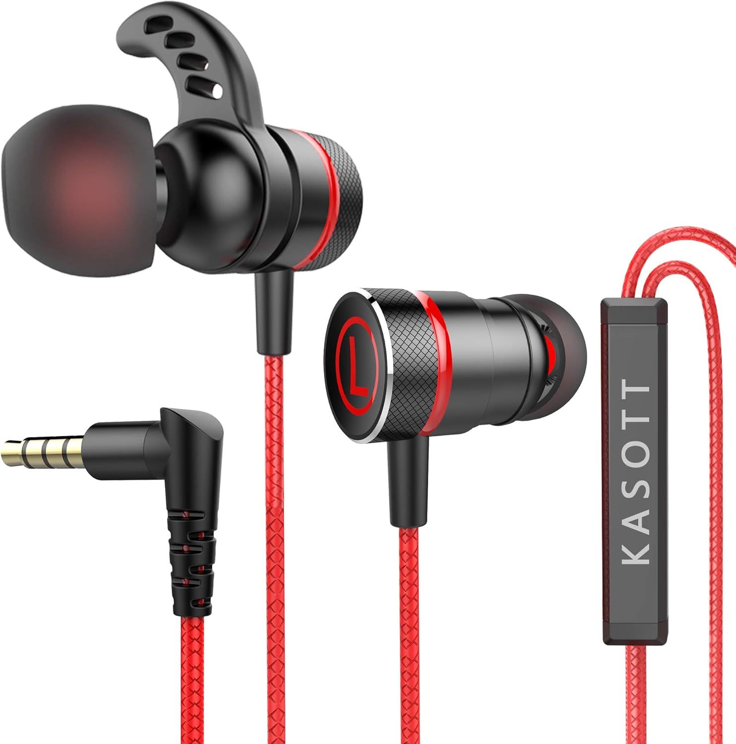 Kasott Soundmaster Pro V1 Battle Buds in-Ear Gaming Headset for Mobile ...
