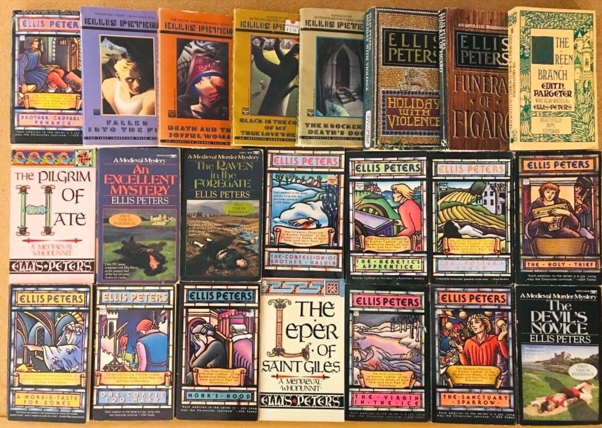 Ellis Peters 21 Book Set Chronicle of Brother Cadfael Volumes 1- 21 See ...