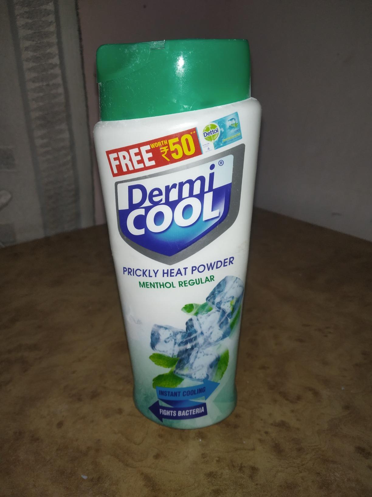 Buy Dermicool Prickly Heat Powder, Menthol, 150 g with Free Dettol Cool ...