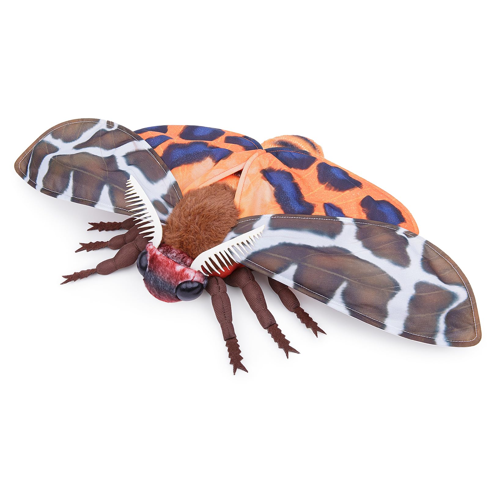 Amazon.com: Garden Tiger Moth Plush Toy - Lifelike Garden Tiger Moth ...