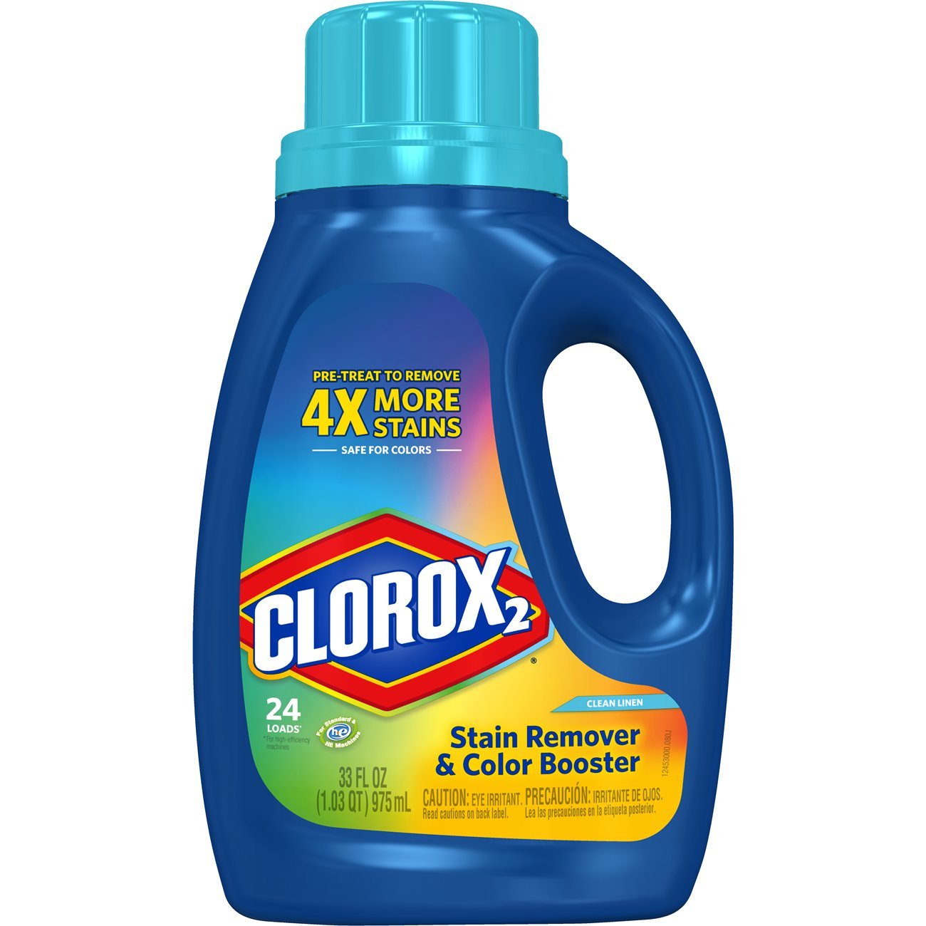 Amazon.com : Clorox 2 Laundry Stain Remover and Color Booster, Clean ...