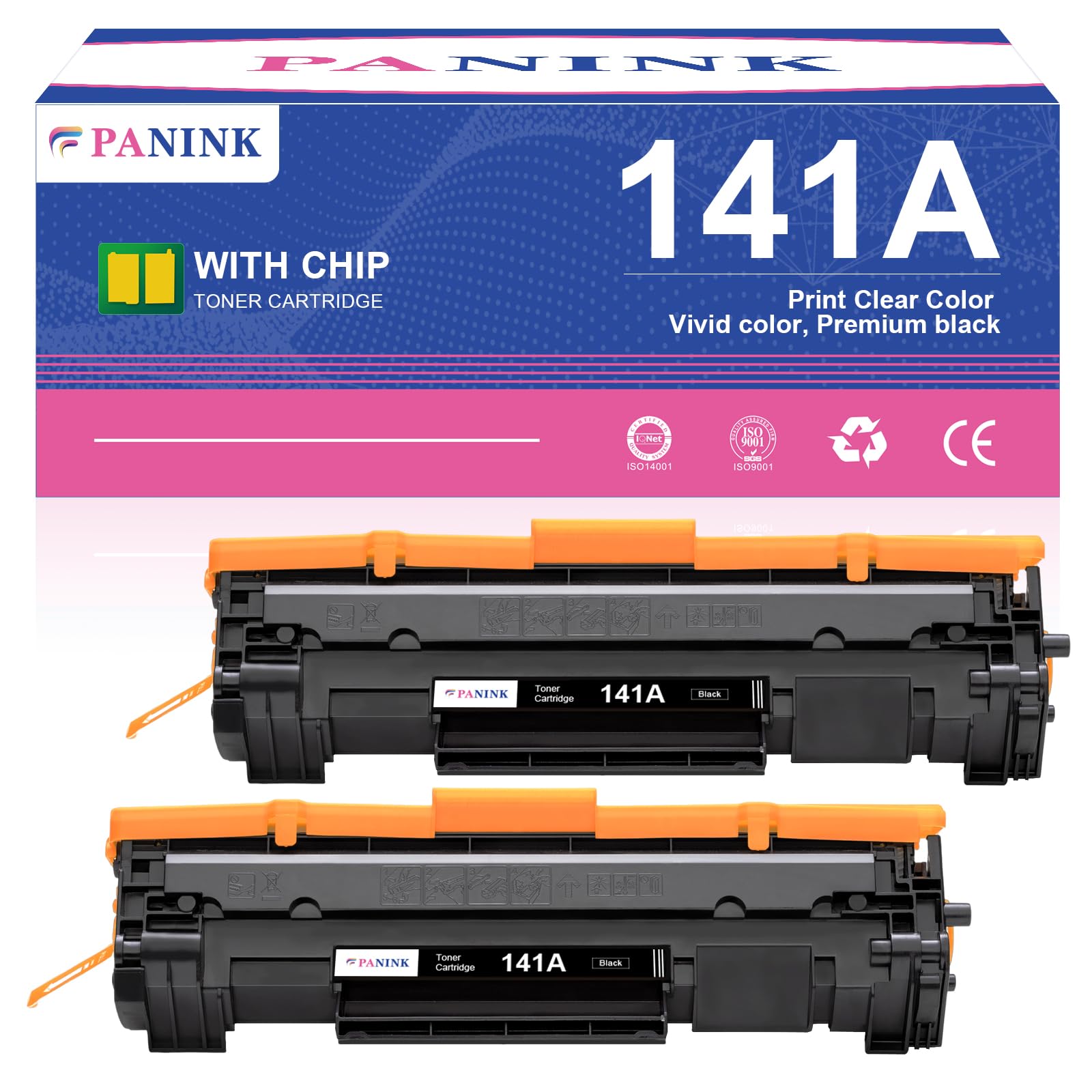 Amazon.com: PANINK 141A Toner Cartridge Replacement for HP 141A W14101A ...