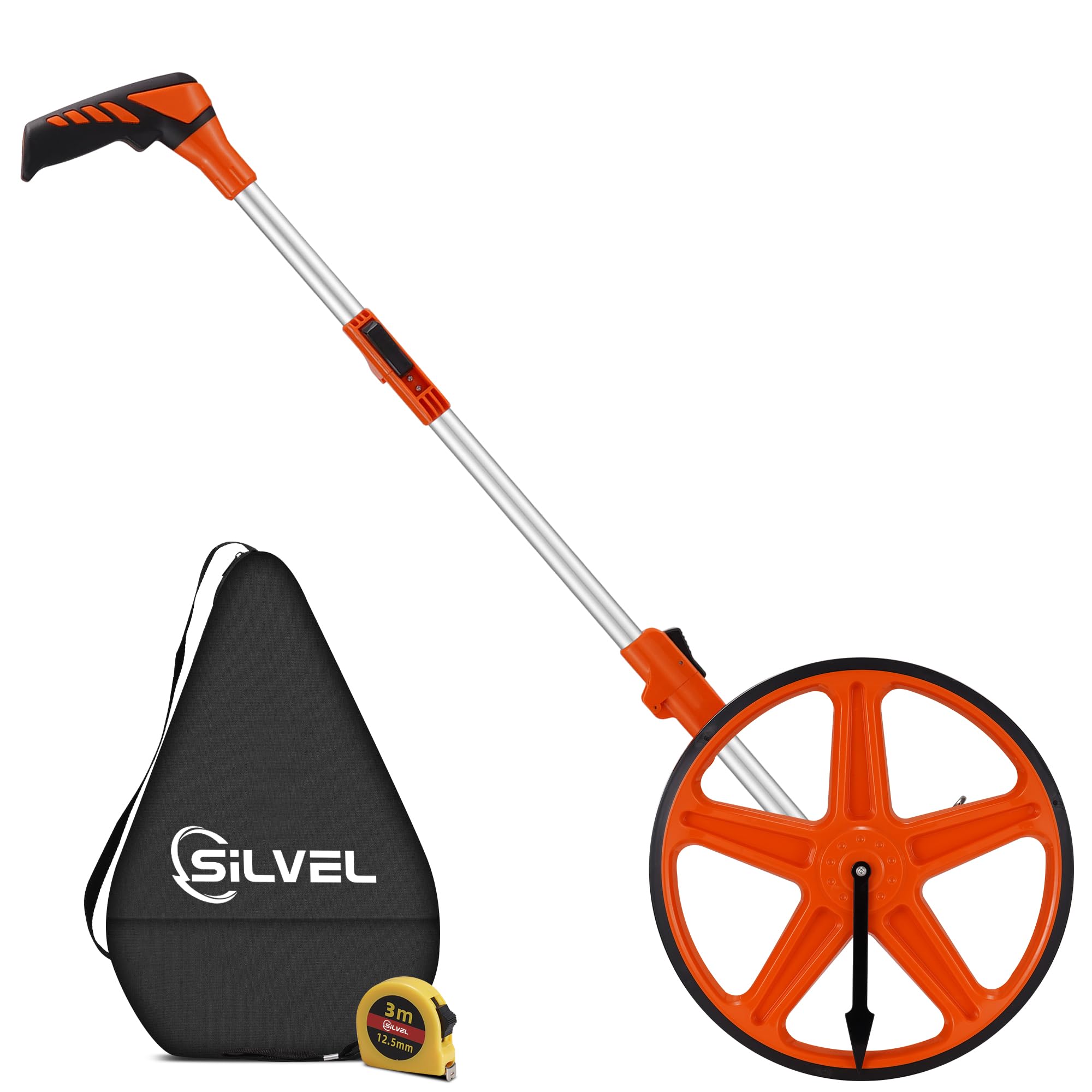 Snapklik.com : 12 Inch Measuring Wheel, MAX9999FT Measuring Wheel In ...