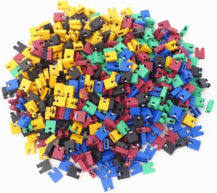 Amazon.com: Honbay 500pcs 2.54mm Short Circuit Cap Keycap Set : Electronics