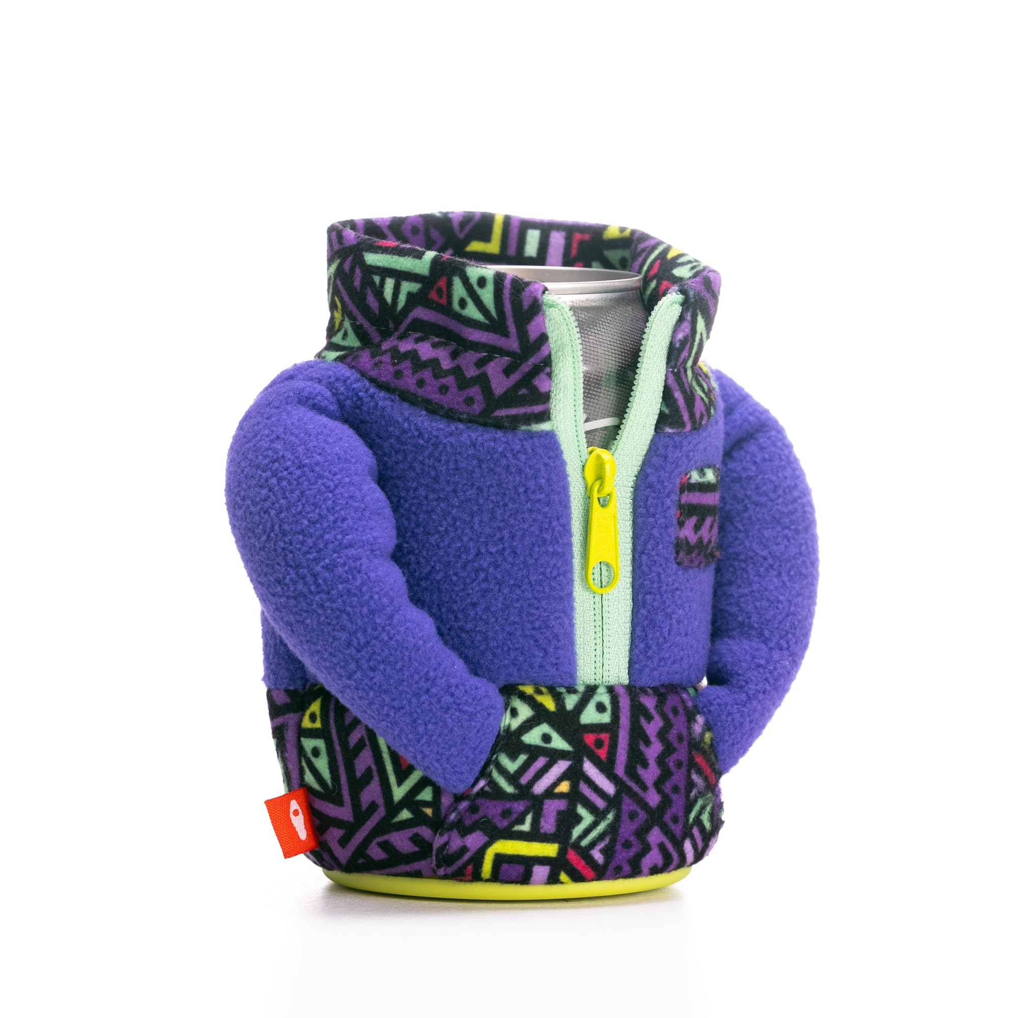 Snapklik.com : Puffin - The Fleece Jacket - Insulated 12 Oz Can Cooler ...