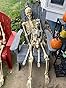 Amazon.com: DULEFUN 5.4Ft Halloween Life Size Skeleton Decoration ...