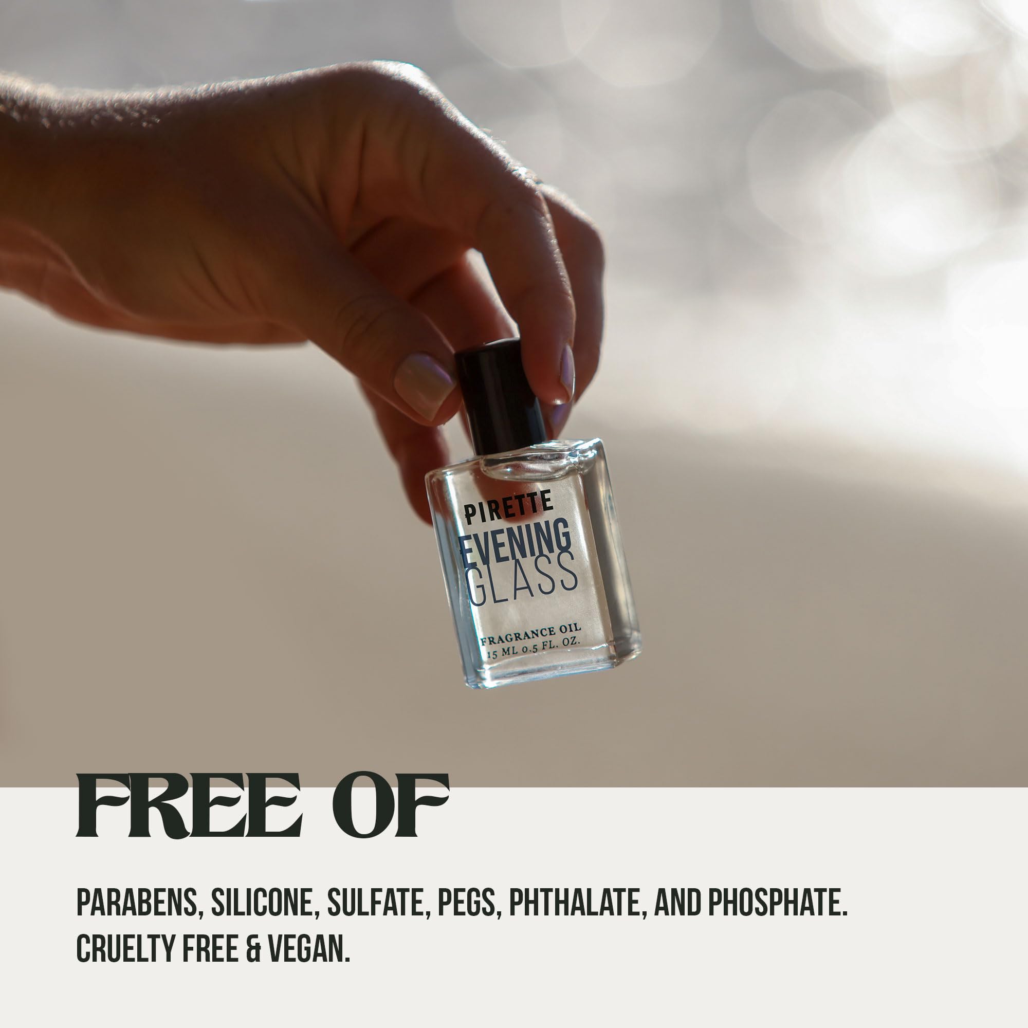 Snapklik.com : PIRETTE Evening Glass Fragrance Oil Roll On, Beach ...