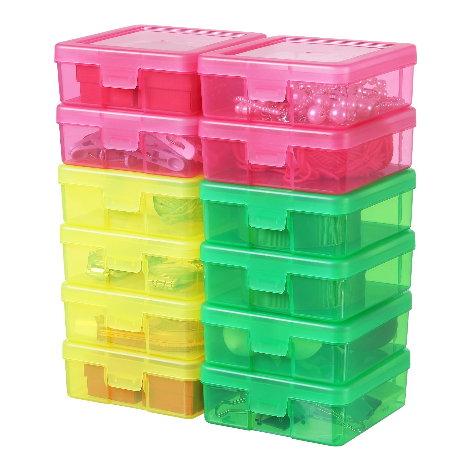 Snapklik.com : OMNISAFE 12 Pack Small Colored Plastic Hobby Art Craft ...