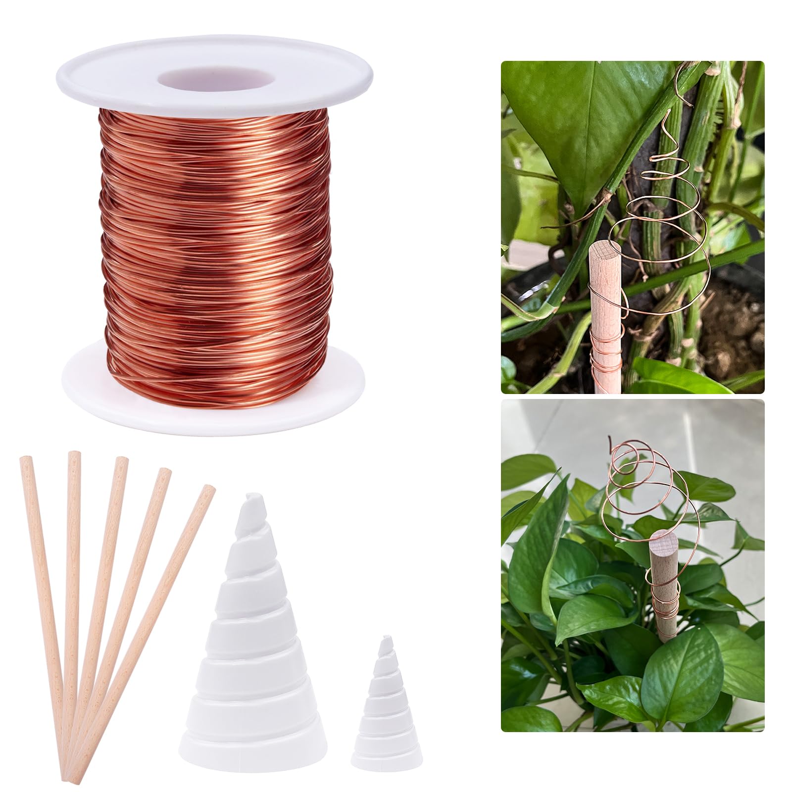 Amazon.com : ATROPOS 99.9% Pure Copper Wire 20 Gauge,Copper Coil for ...