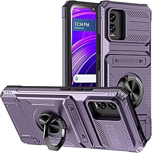 Amazon.com: Aikukiki Case for BLU View Speed 5G,Military Grade TPU+PC [Built-in Magnetic ...