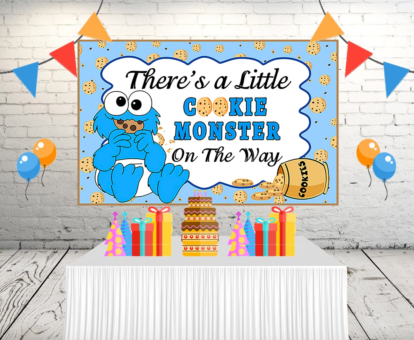 Baby Cookie Monster Fargeleggingssider