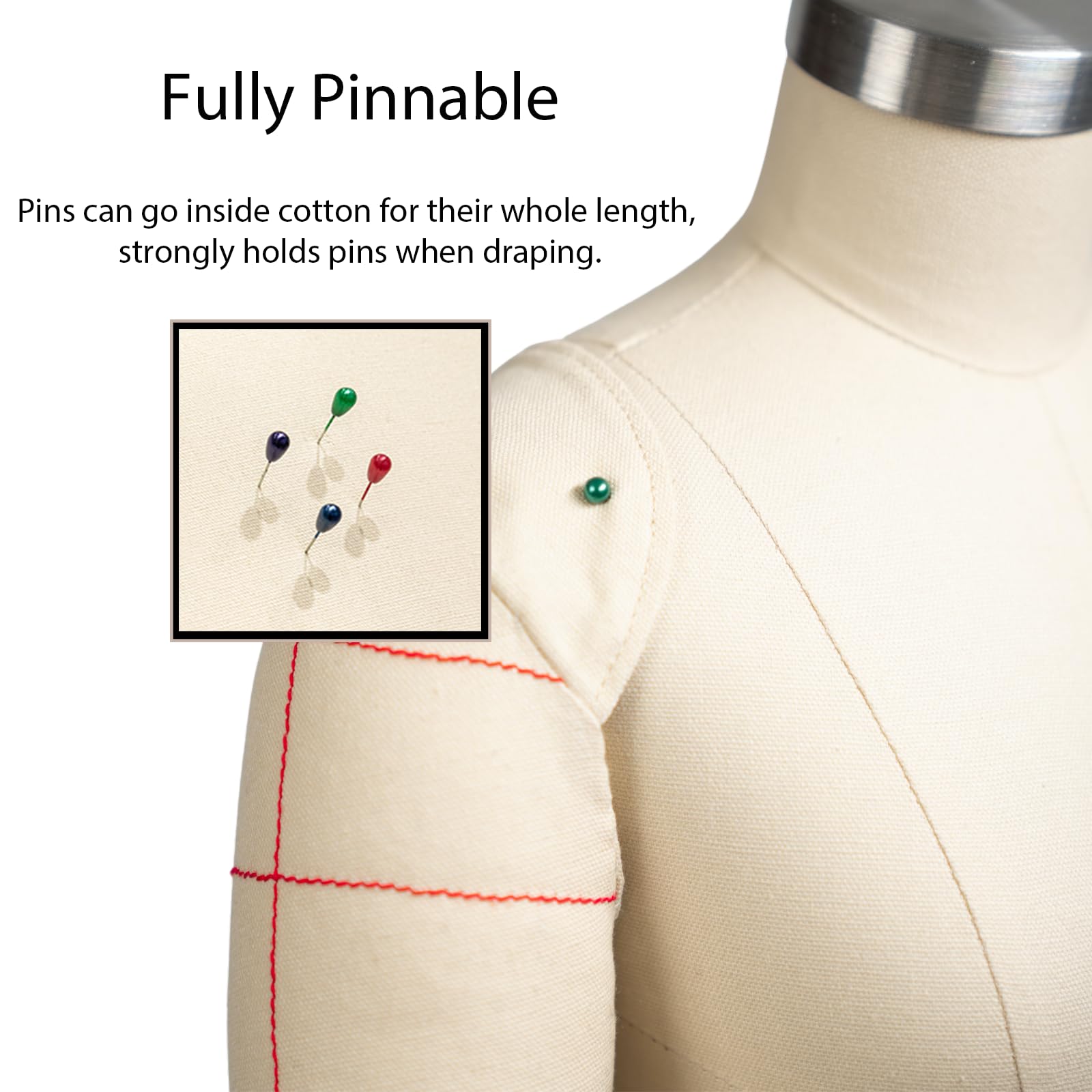 Snapklik.com : Lavandeform Scale Dress Form Soft Arms For Sewing ...