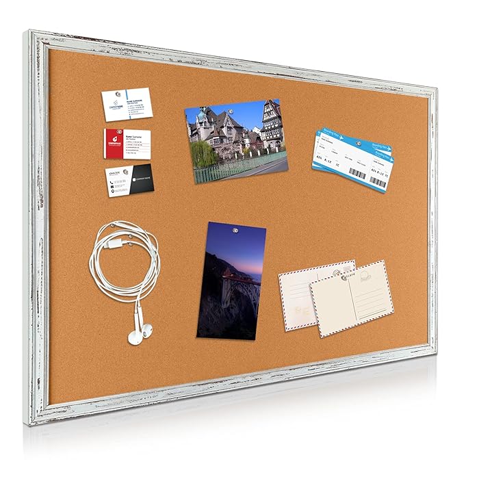 Buy 4 THOUGHT Cork Bulletin Board Notice Pin Board Memo Board, 60 x 90 ...