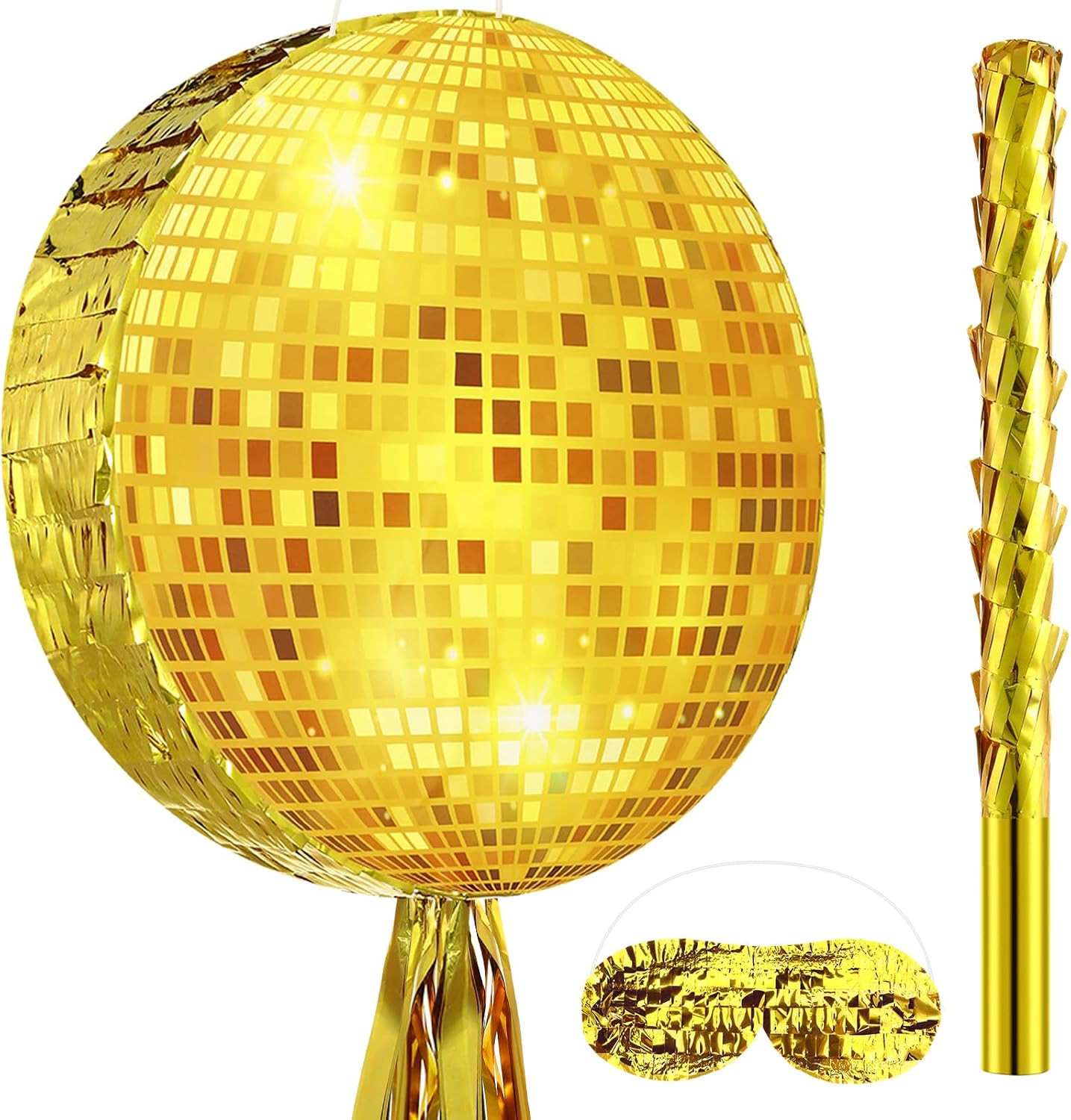 Amazon.com: Aoriher Disco Party piñata 80s 90s Roller Skating piñata ...