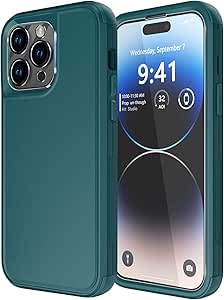 Amazon.com: Diverbox for iPhone 14 Pro Max Case [Shockproof] [Dropproof] [with Tempered Glass ...