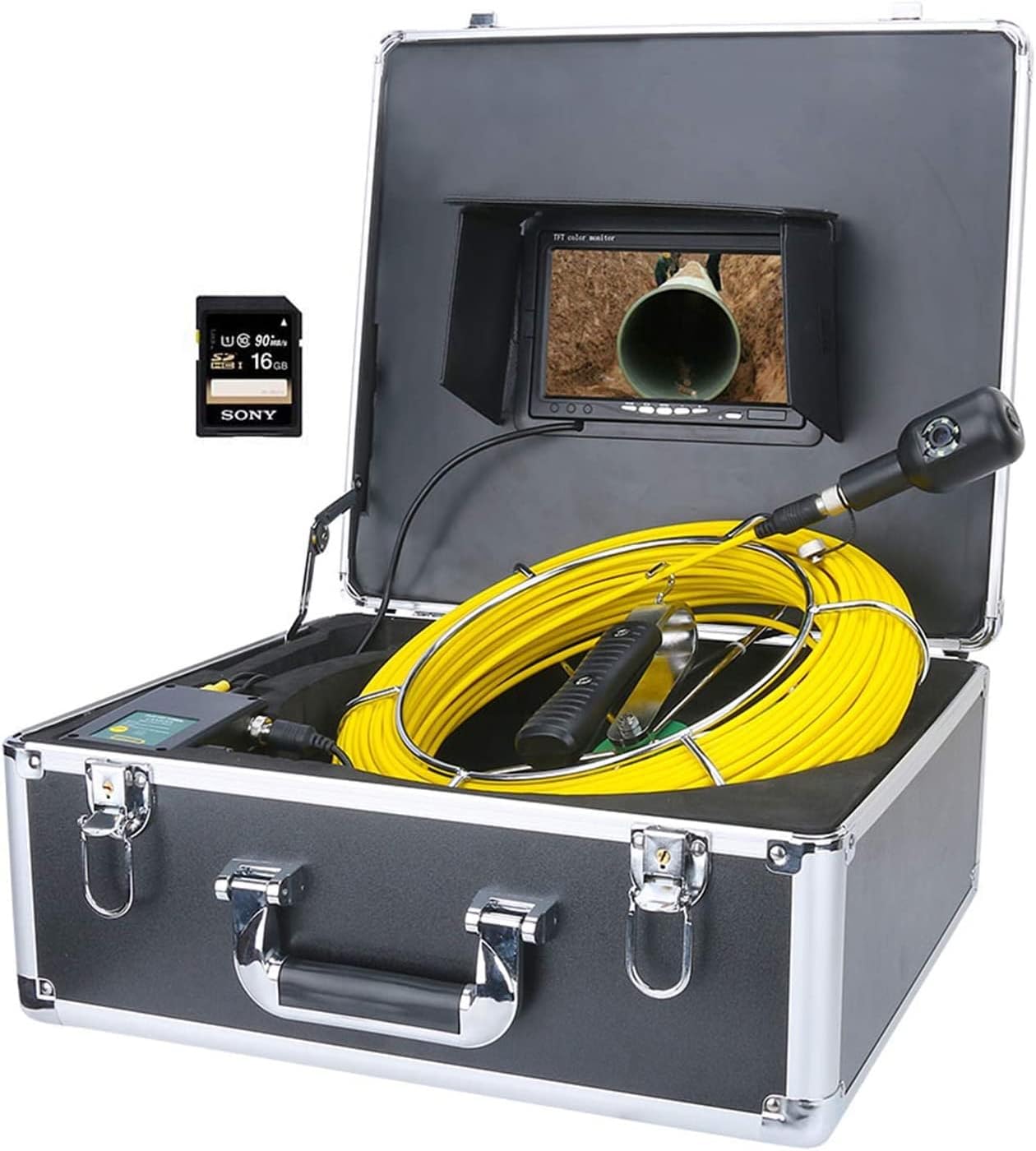 Amazon.com: RTXUGMM Inspection Cameras Pipe Inspection Camera 7 Inch ...