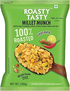 Roasty Tasty MILLET MUNCH CHATPATA : Amazon.ae: Grocery