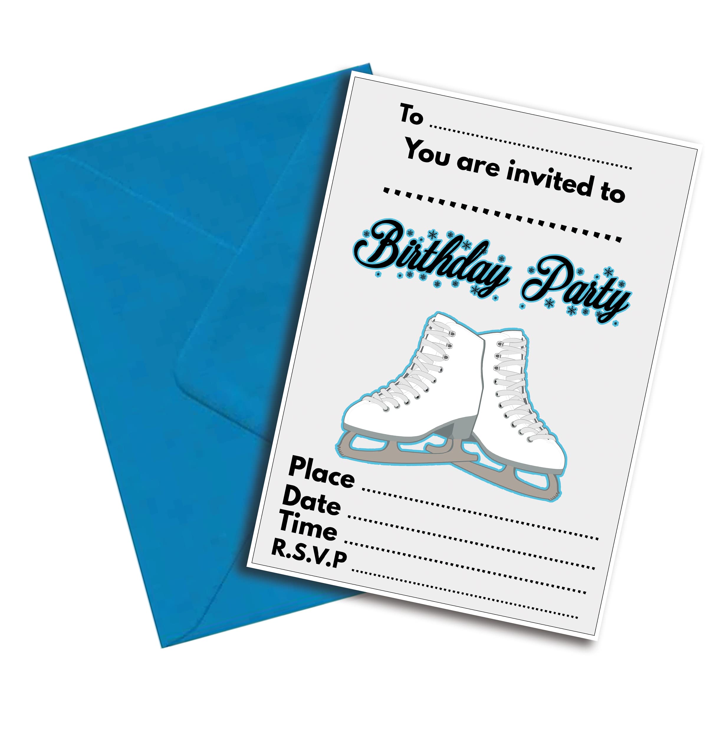 Ice Skating Party Invitation Templates Ice Birthday Invitations