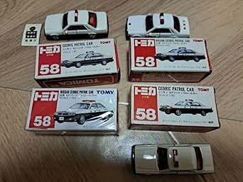 Amazon.co.jp: トミカ セドリック パトカー 4台セット KDRY : おもちゃ