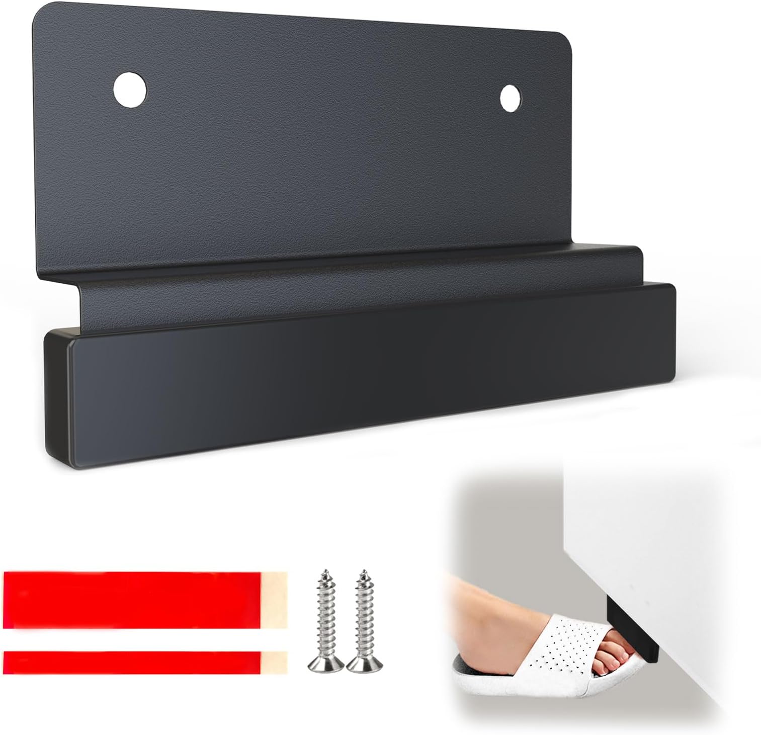 M-D Building Products 55401 Foot Operated Hands Free Door Pull, Silver ...