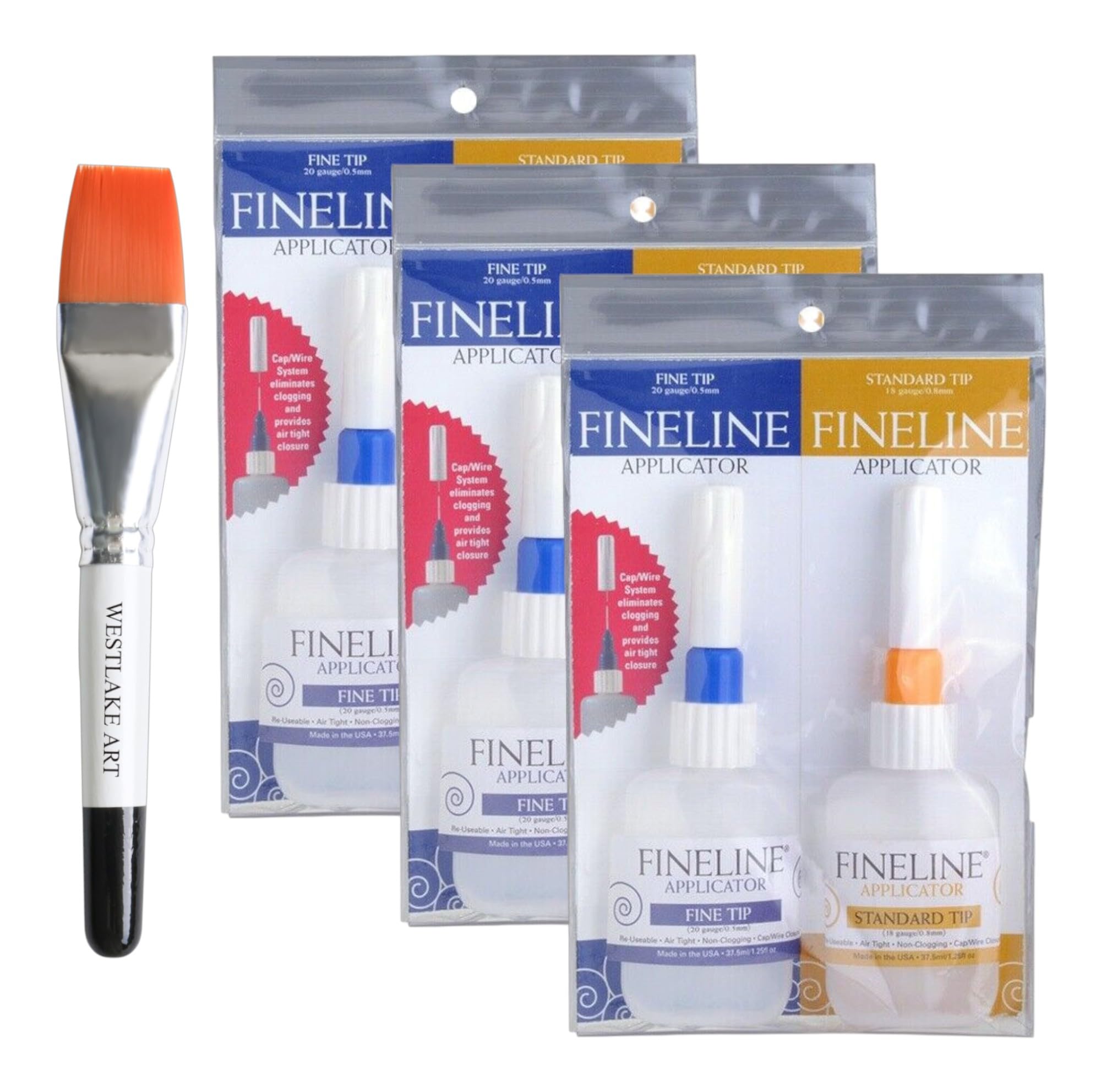 Amazon.com: westlake art Fineline Applicators Dispensing Tip-1.25Oz ...