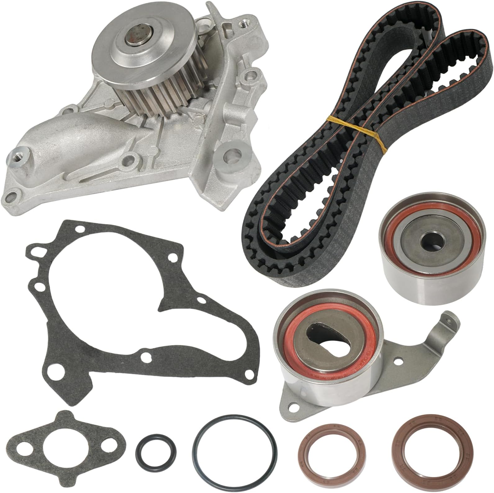 Amazon.com: Engine Timing Belt Kit with Water Pump Compatible with 1987 ...