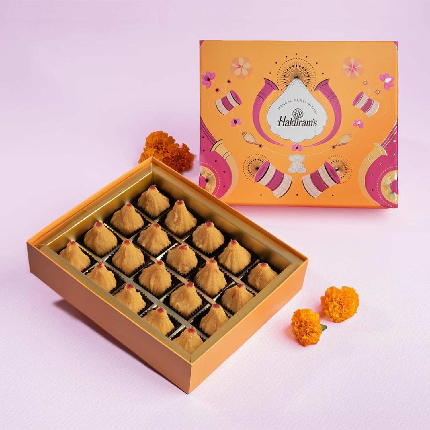 Haldiram's Moong Modak 400g | Indian Mithai | Ganesh Chaturthi Special ...