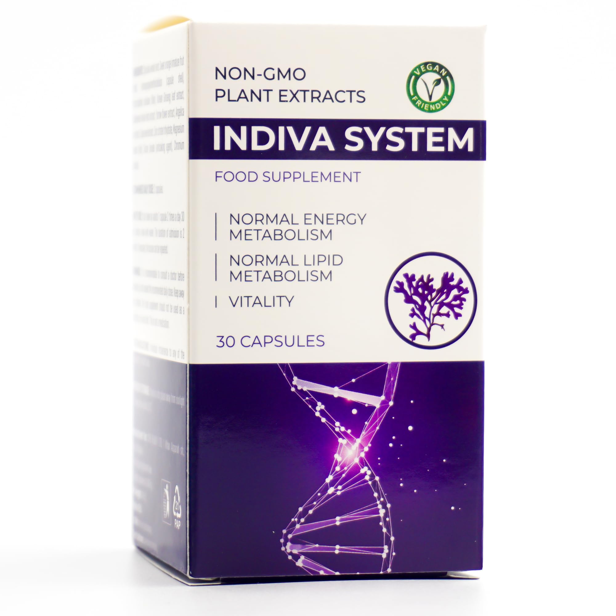 Indiva System, Complément Alimentaire 30 Capsules, Spiruline et Caféine ...