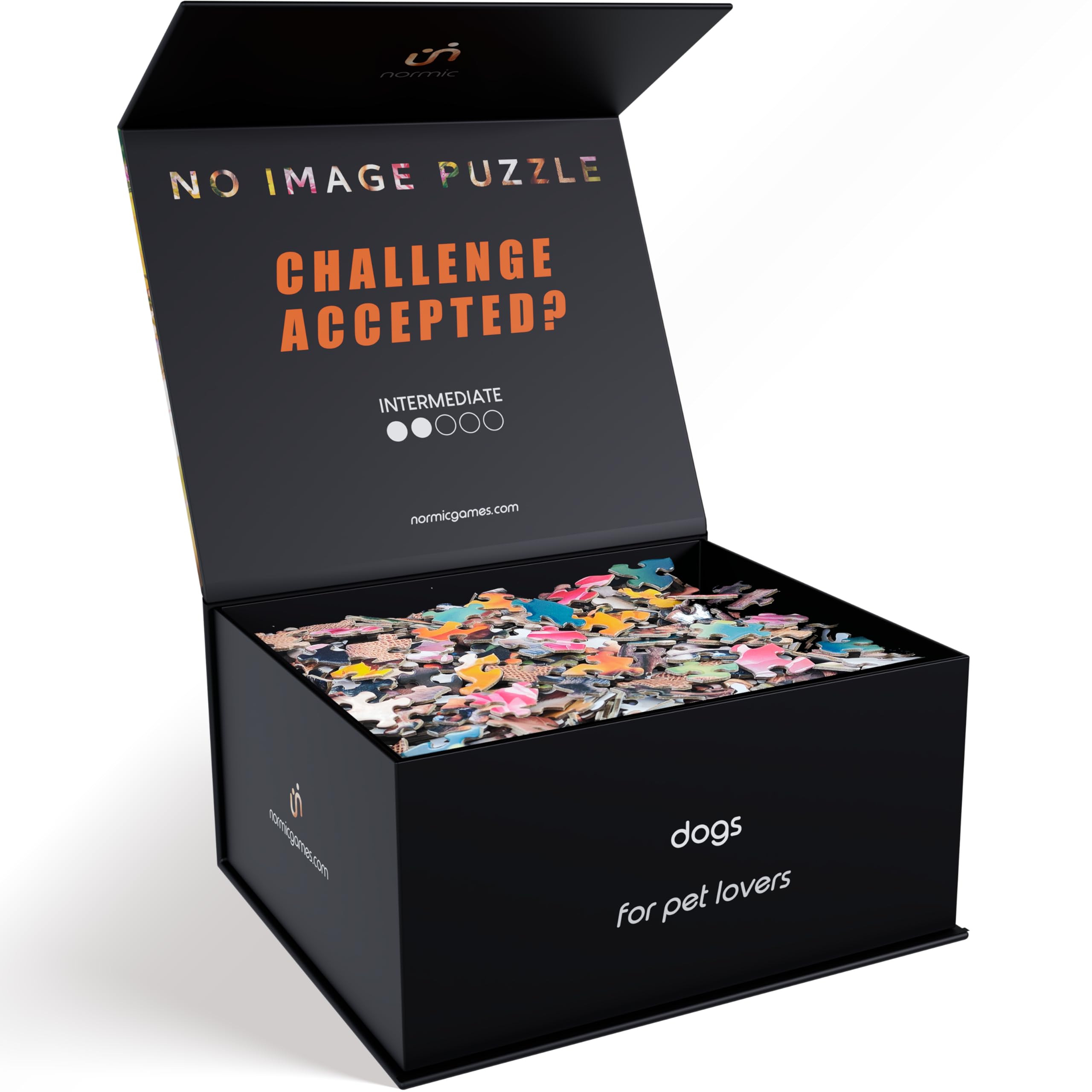 Puzzle Without Reference Normic No Image Puzzle 1000 Pieces - Extreme ...