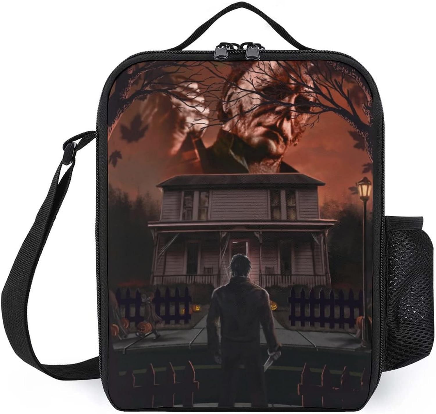 Amazon.com: Waterproof Washable Thermal Lunch Bags Michael Halloween ...