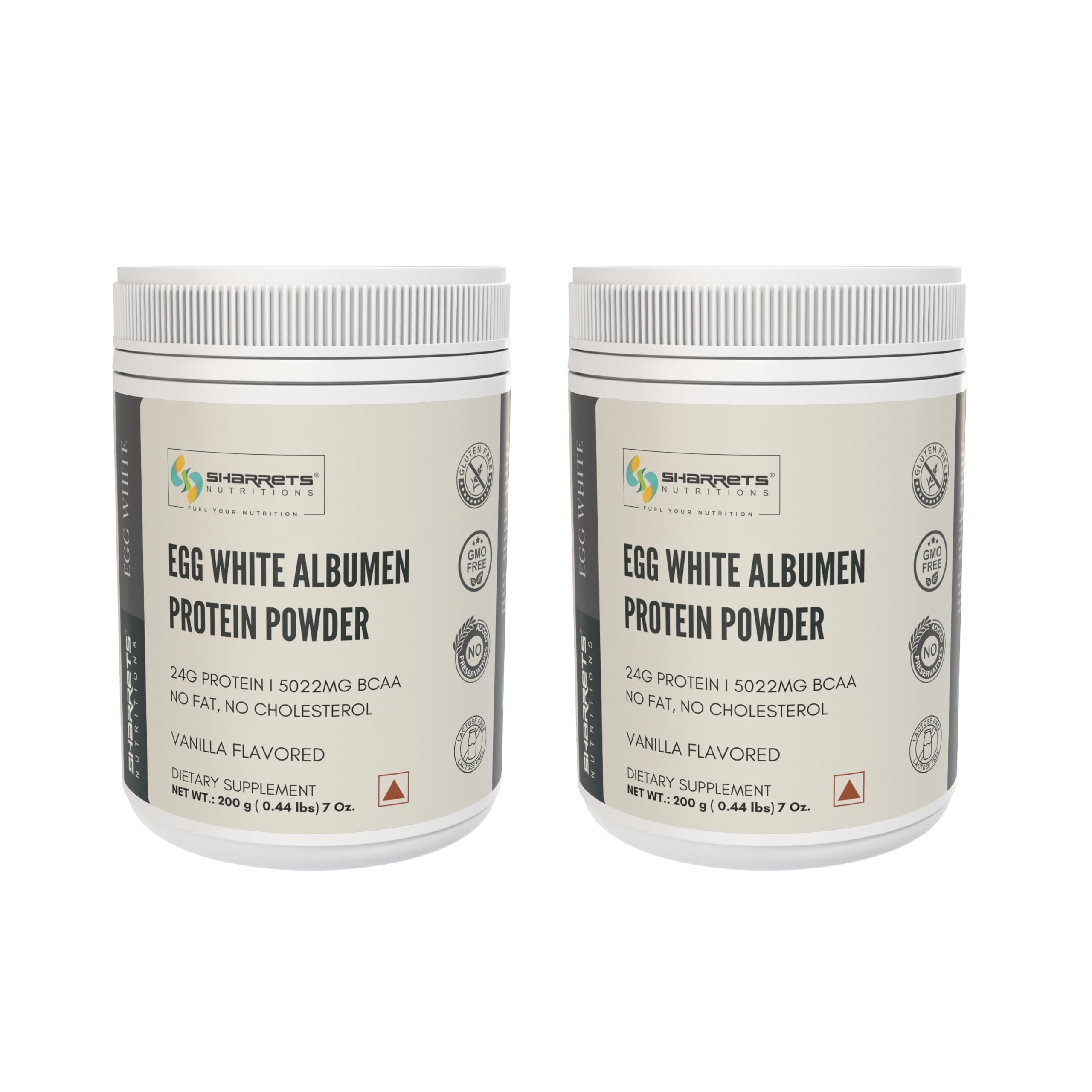Sharrets Egg White Albumen Protein Powder for Men Women, Vanilla ...
