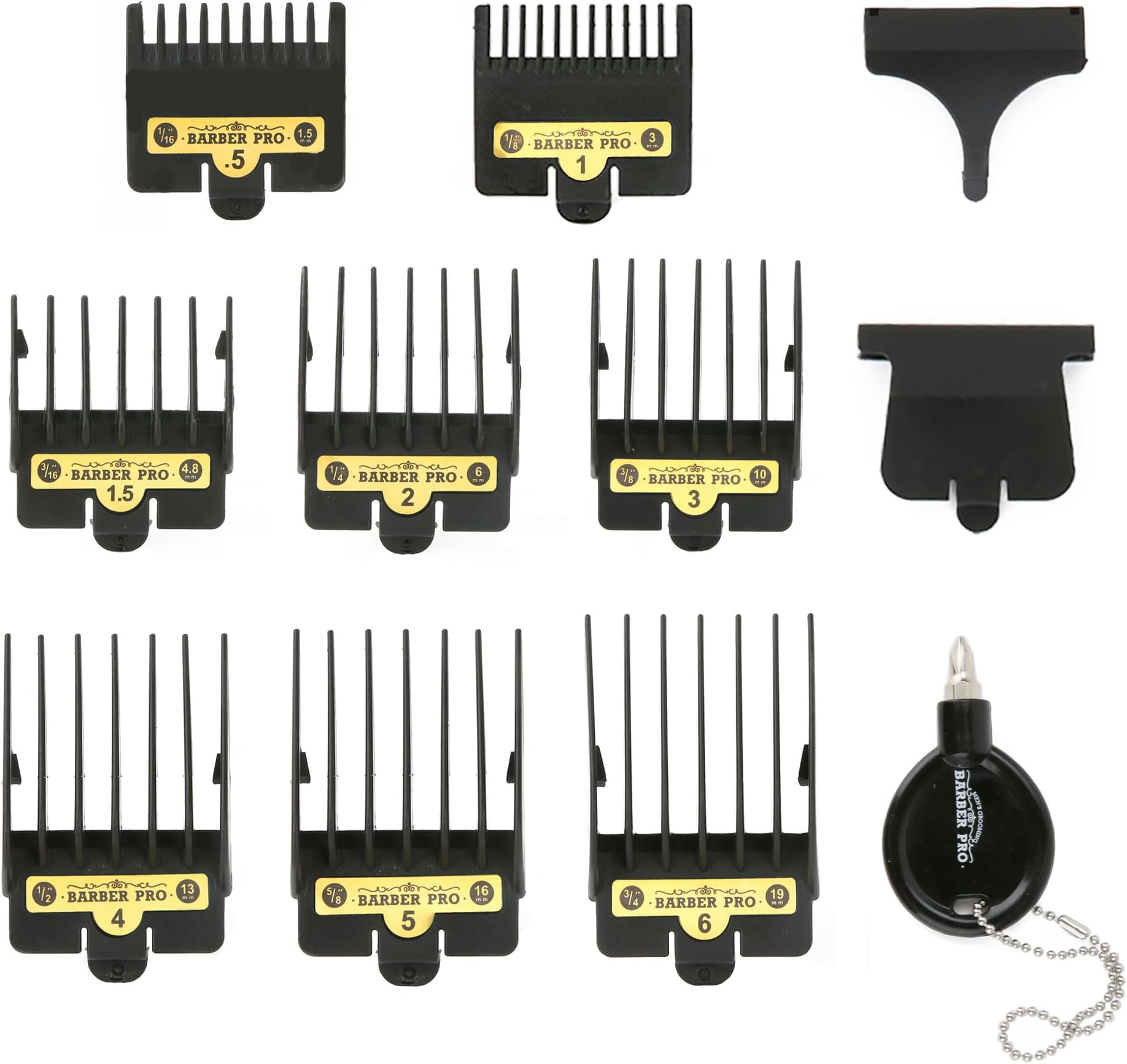 Amazon.com: 8 PCS Clipper Guards for BaBylissPRO Barberology FX870 ...