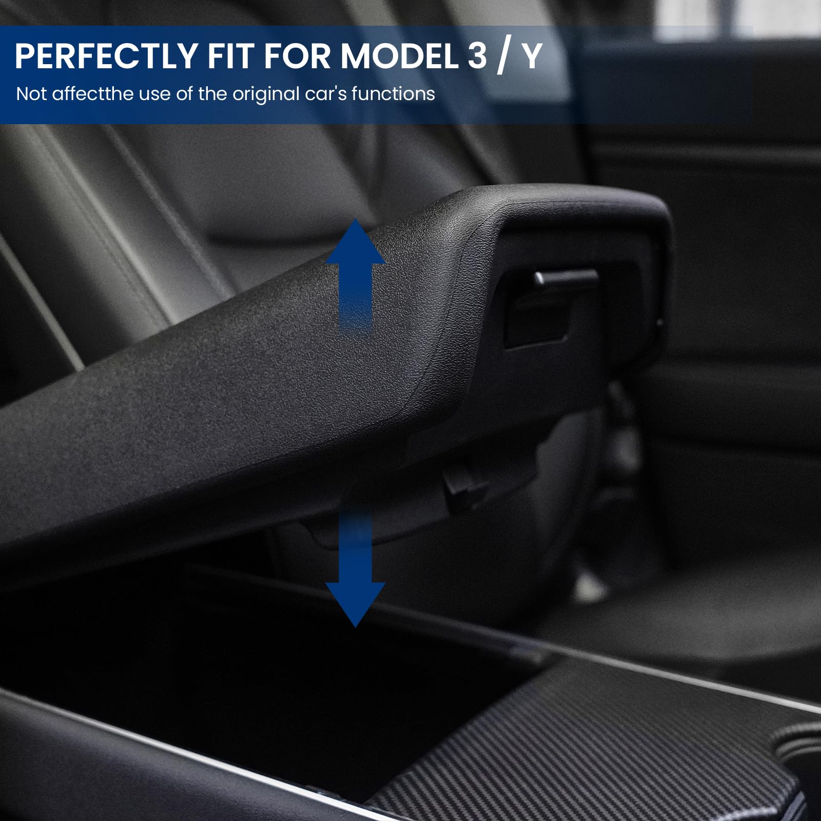 Snapklik.com : Tesla Model 3/Y Armrest Accessories - Upgraded TPE ...