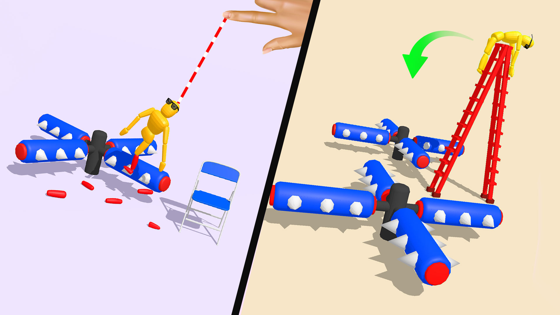 Ragdoll Fall Break 3D Let's Destroy: Kick & Break Bones Ragdoll ...