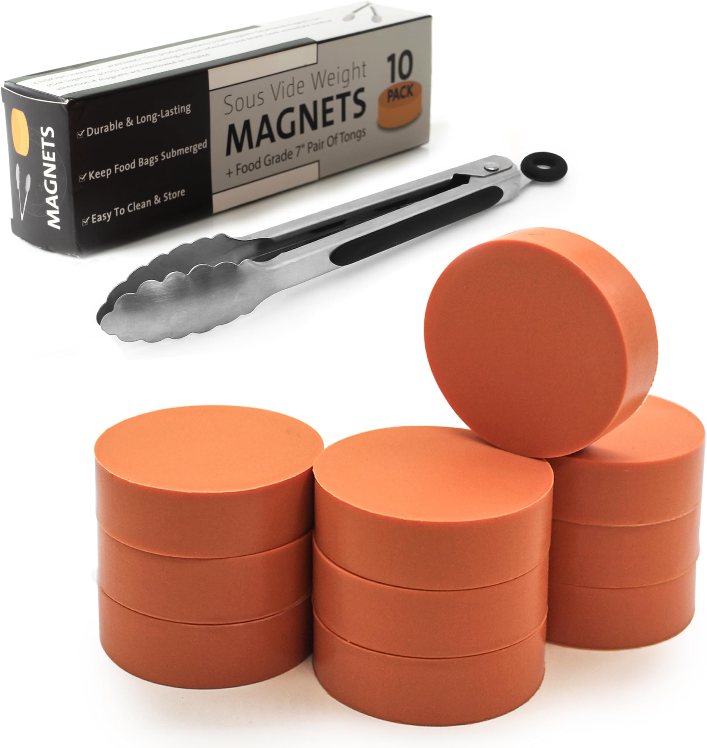 Amazon.com: Gevoli Sous Vide Weights, 4 Pack (Stain-Proof) Immersion ...