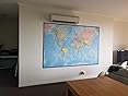 Amazon.com: Maps International - Giant World Map Mural - Mega-Map Of ...