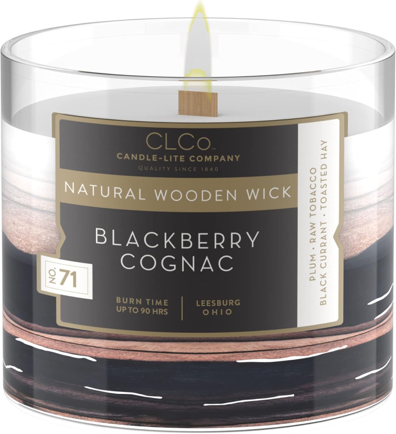 Amazon.com: CLCo. by Candle-Lite Company Scented Candles, BlackBerry ...