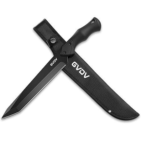 Amazon.com : GVDV Bowie Knife with 440C Stainless Steel, 12.5-inch ...