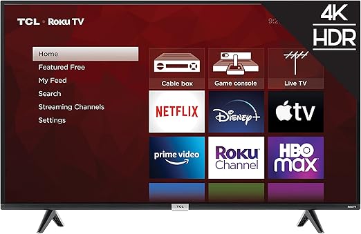 Amazon.com: TCL 43-inch 4K UHD Smart LED TV - 43S435, 2021 Model ...